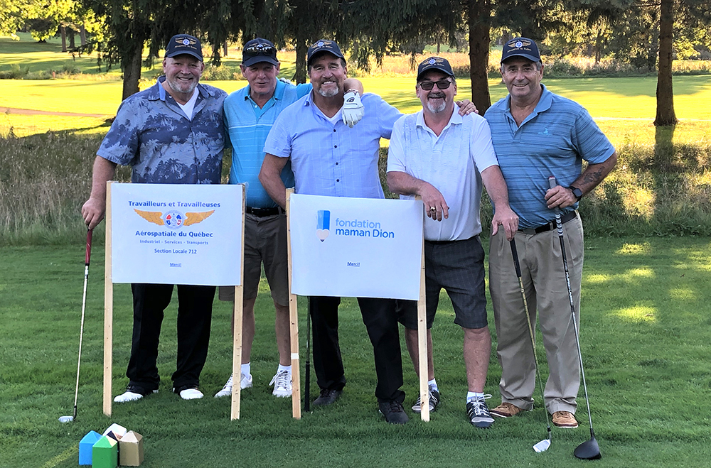 Quebec Machinists raise $37,500 – IAM Union | IAM Le Syndicat Canada