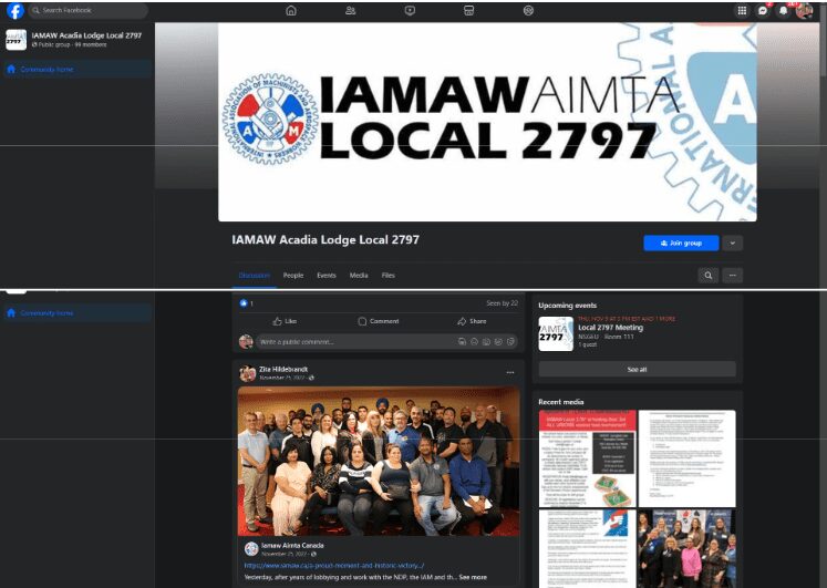 Local 2797 and Local Lodge 712 winners in IAM Newsletter and Website Awards – IAMAW